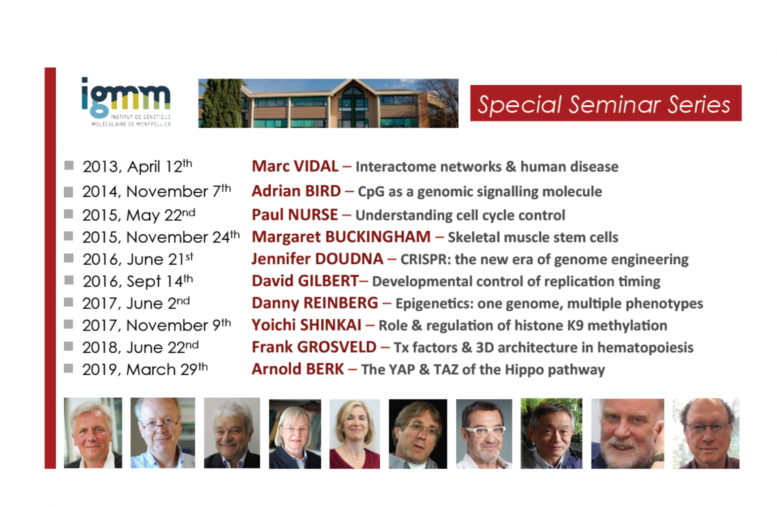 Les séminaires – IGMM